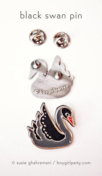 Swan Pin Set by Susie Ghahremani / boygirlparty.com – the boygirlparty ...
