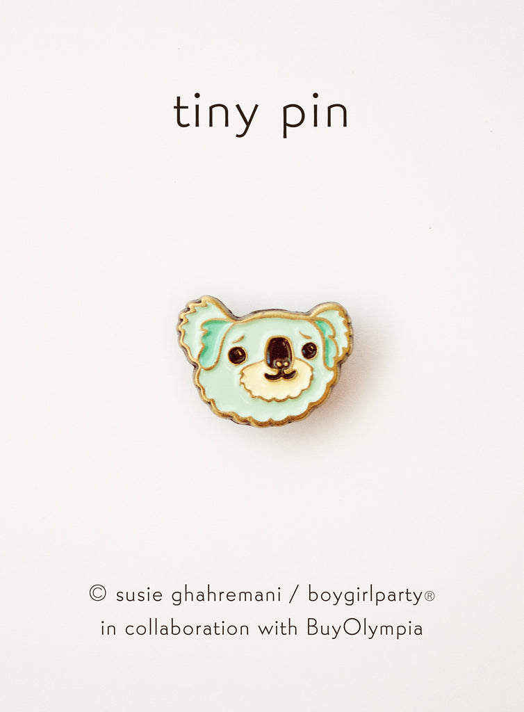 SALE: Tiny Koala Pin - Koala Enamel Pin - Lapel Pin by boygirlparty ...
